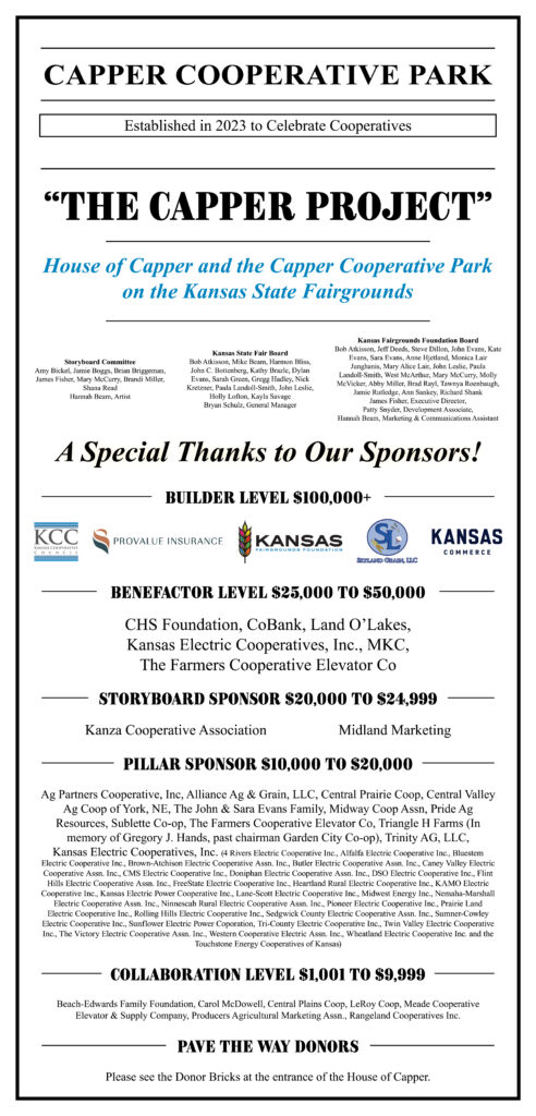 Capper Project - Kansas Fairgrounds Foundation